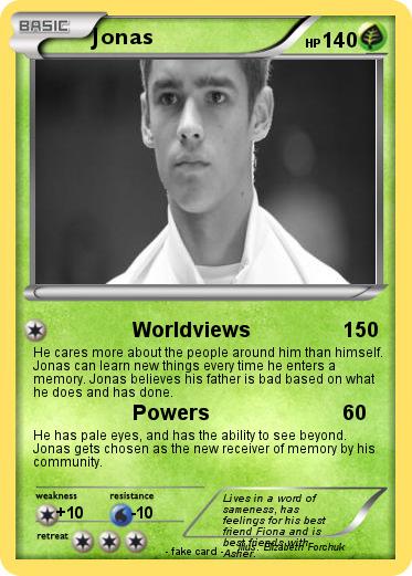 Pokémon Jonas 299 299 - Worldviews - My Pokemon Card