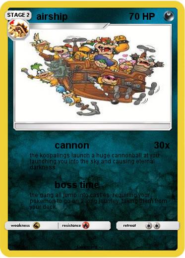 Pokémon airship 3 3 - cannon - My Pokemon Card