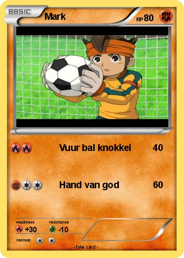 Pokémon Mark 1290 1290 - Vuur bal knokkel - My Pokemon Card