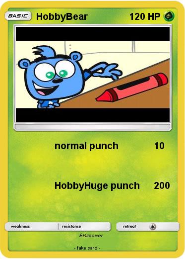 Pokémon HobbyBear - normal punch - My Pokemon Card