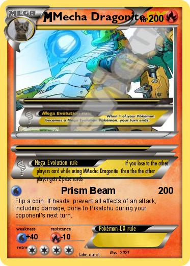 Pokémon Mecha Dragonite - Prism Beam - My Pokemon Card