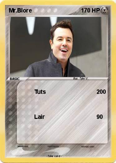 Pokémon Mr Blore 1 1 - Tuts - My Pokemon Card