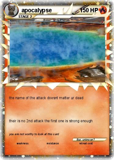 Pokémon apocalypse 15 15 - My Pokemon Card