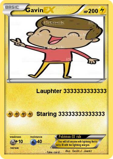 Pokémon Gavin 331 331 - Lauphter 3333333333333 - My Pokemon Card