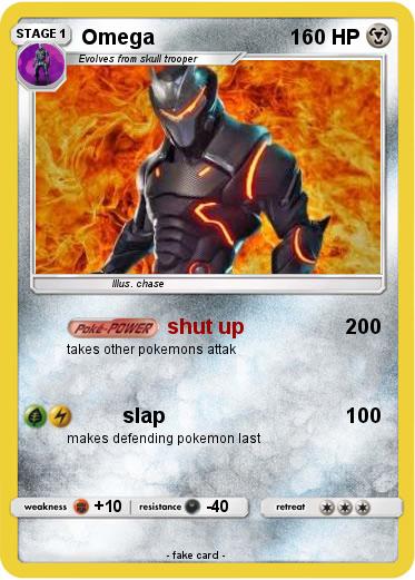 Pokémon Omega 1285 1285 - shut up - My Pokemon Card