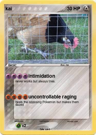 Pokémon kai 1541 1541 - intimidation - My Pokemon Card