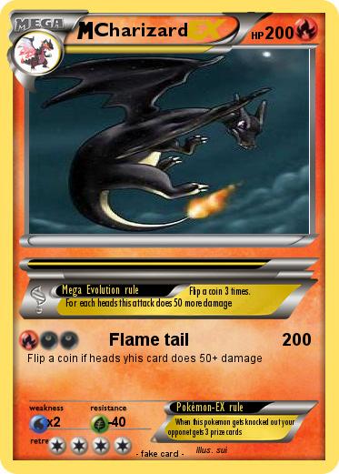 Pokémon Charizard 9859 9859 - Flame tail - My Pokemon Card