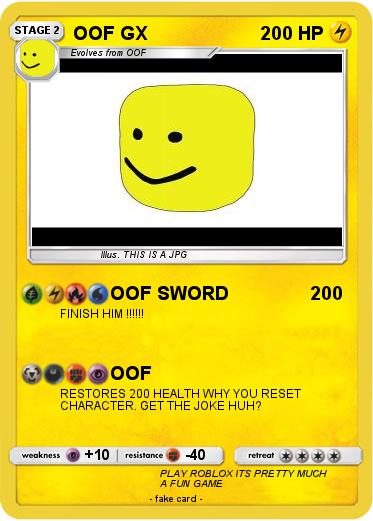 Pokémon OOF GX - OOF SWORD - My Pokemon Card