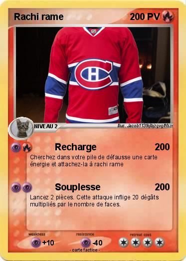 Pokémon Rachi rame 1 1 - Recharge - Ma carte Pokémon