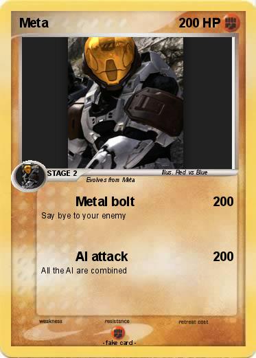 Pokémon Meta 1107 1107 - Metal bolt - My Pokemon Card