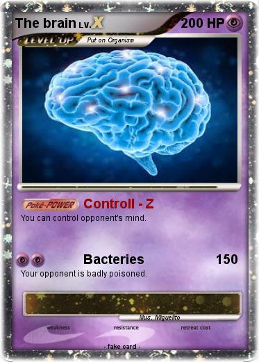 Pokémon The brain 18 18 - Controll - Z - My Pokemon Card
