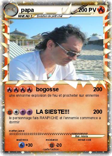 Pokémon papa 540 540 - bogosse - Ma carte Pokémon
