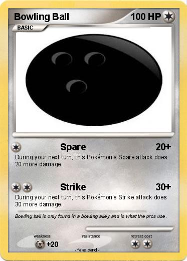 Pokémon Bowling Ball 7 7 - Spare - My Pokemon Card