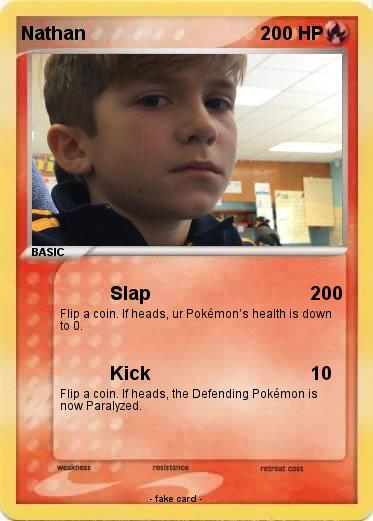 Pokémon Nathan 1279 1279 - Slap - My Pokemon Card