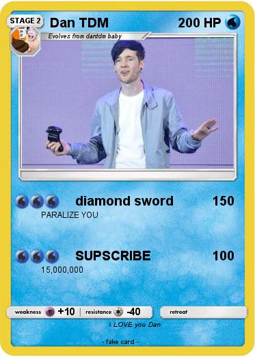Pokémon Dan TDM 95 95 - diamond sword - My Pokemon Card