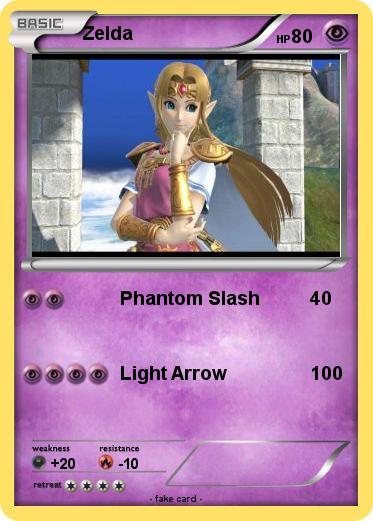Pokémon Zelda 655 655 - Phantom Slash - My Pokemon Card
