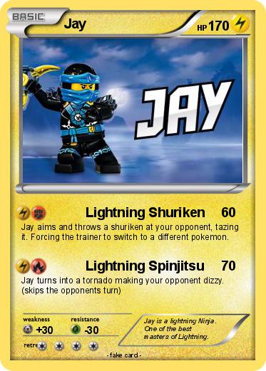 Pokémon Jay 904 904 - Lightning Shuriken - My Pokemon Card