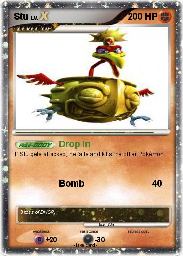 Pokémon Stu 14 14 - Drop In - My Pokemon Card