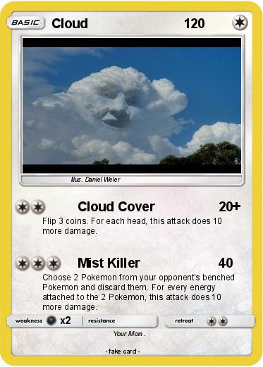 Pokémon Cloud 583 583 - Cloud Cover - My Pokemon Card