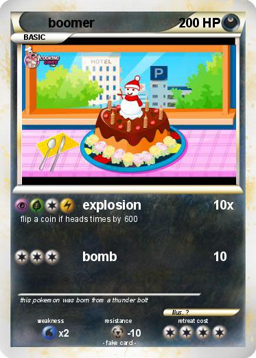Pokémon boomer 275 275 - explosion - My Pokemon Card