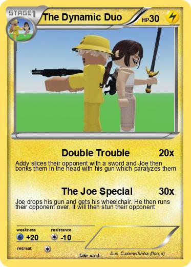 Pokémon The Dynamic Duo 6 6 - Double Trouble - My Pokemon Card