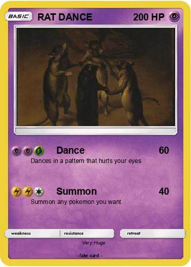 Pokémon RAT DANCE - Dance - My Pokemon Card