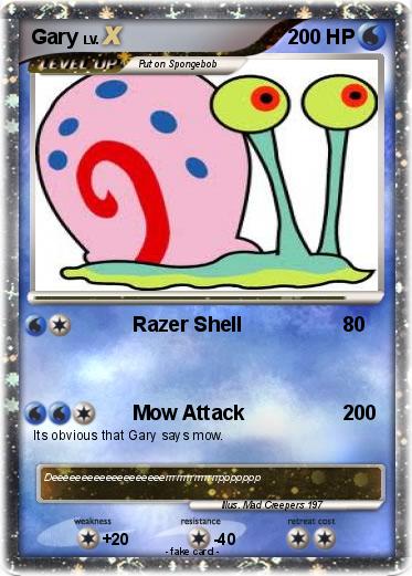 Pokémon Gary 288 288 - Razer Shell - My Pokemon Card