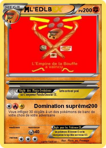 Pokémon L EDLB - Domination suprême - Ma carte Pokémon