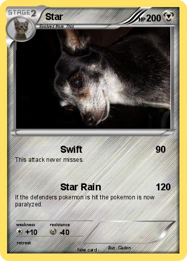 Pokémon Star 1453 1453 - Swift - My Pokemon Card