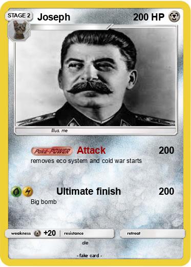Pokémon Joseph 726 726 - Attack - My Pokemon Card
