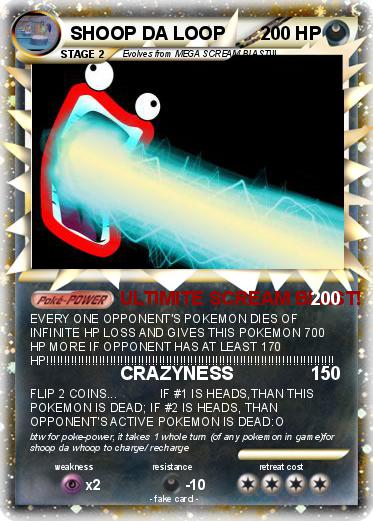 Pokémon SHOOP DA LOOP 2 2 - ULTIMITE SCREAM BLAST! - My Pokemon Card
