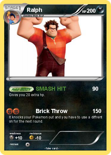 Pokémon Ralph 177 177 - SMASH HIT - My Pokemon Card