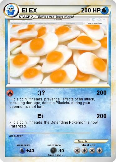 Pokémon Ei EX - :)? - My Pokemon Card