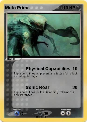 Pokémon Muto Prime - Physical Capabilities - My Pokemon Card