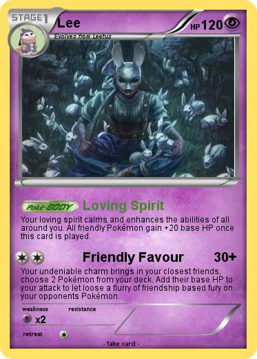 Pokémon Lee 353 353 - Loving Spirit - My Pokemon Card