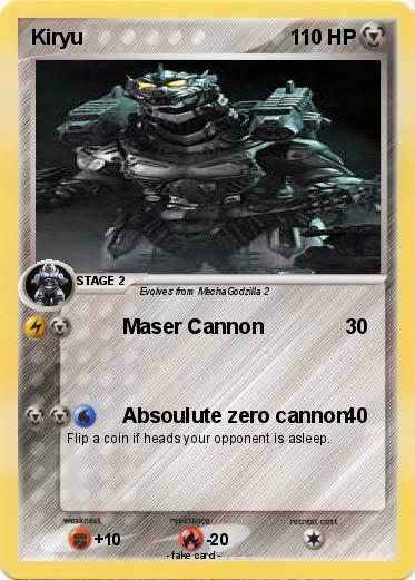 Pokémon Kiryu 49 49 - Maser Cannon - My Pokemon Card