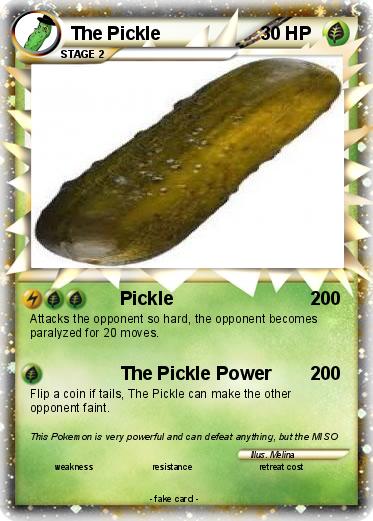 Pokémon The Pickle - Pickle - My Pokemon Card