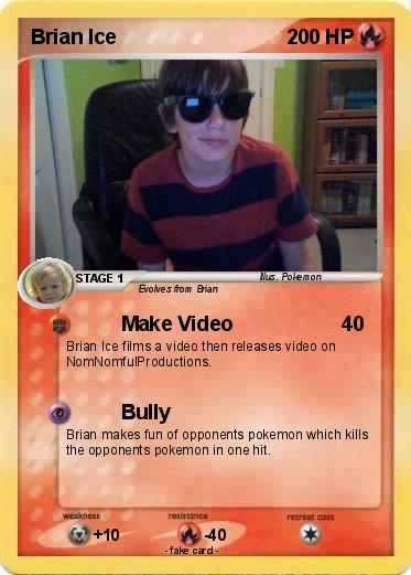 Pokémon Brian Ice - Make Video - My Pokemon Card