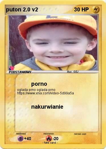 Pokémon puton 2 v2 - porno - Twoja własna karta pokemon