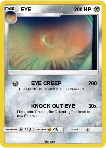 Pokémon EYE 667 667 - EYE CREEP - My Pokemon Card