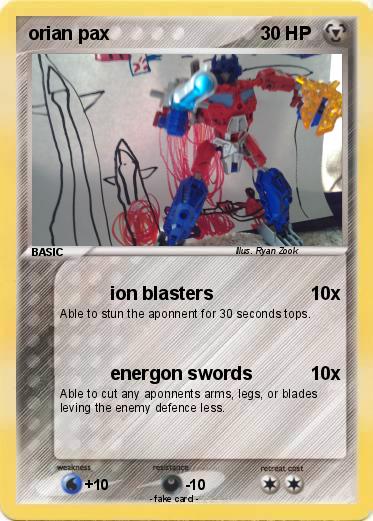 Pokémon orian pax - ion blasters - My Pokemon Card