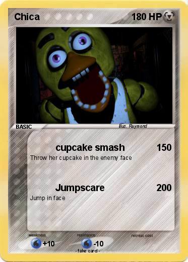 Pokémon Chica 667 667 - cupcake smash - My Pokemon Card