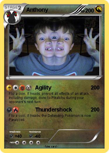 Pokémon Anthony 1217 1217 - Agility - My Pokemon Card