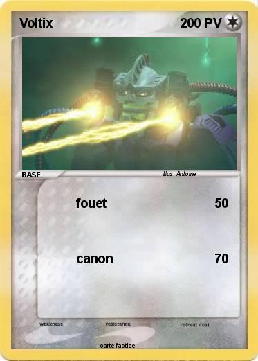 Pokémon Voltix 5 5 - fouet - Ma carte Pokémon
