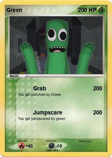 Pokémon Green 2527 2527 - Grab - My Pokemon Card