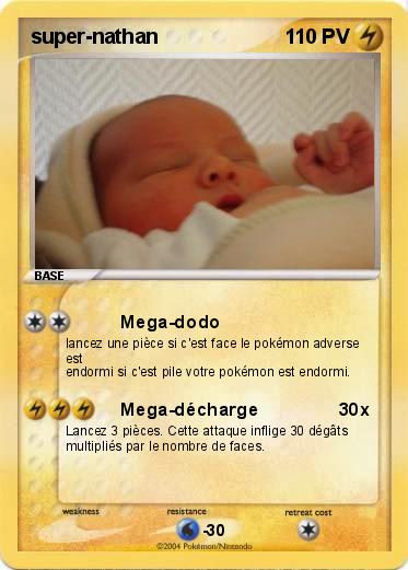 Pokémon super nathan - Mega-dodo - Ma carte Pokémon