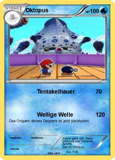 Pokémon Oktopus - Tentakelhauer - My Pokemon Card