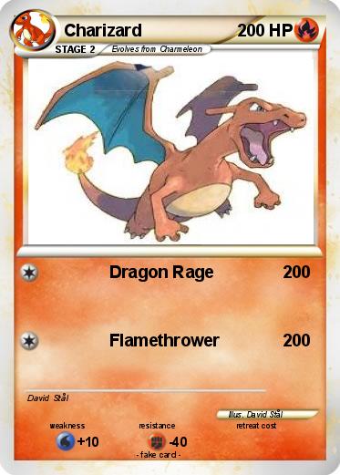 Pokémon Charizard 3429 3429 - Dragon Rage - My Pokemon Card