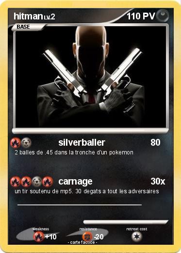 Pokémon hitman 25 25 - silverballer - Ma carte Pokémon