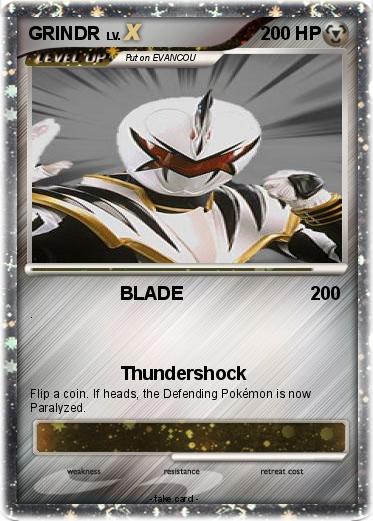 Pokémon GRINDR - BLADE - My Pokemon Card